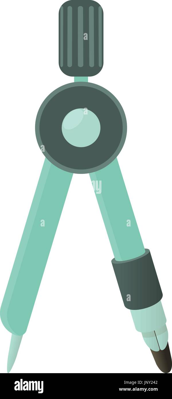 compass icon, cartoon style Stock Vector Image & Art - Alamy