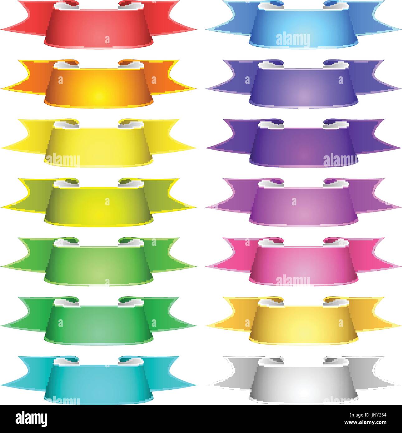 vector ribbons set Stock Vector Image & Art - Alamy