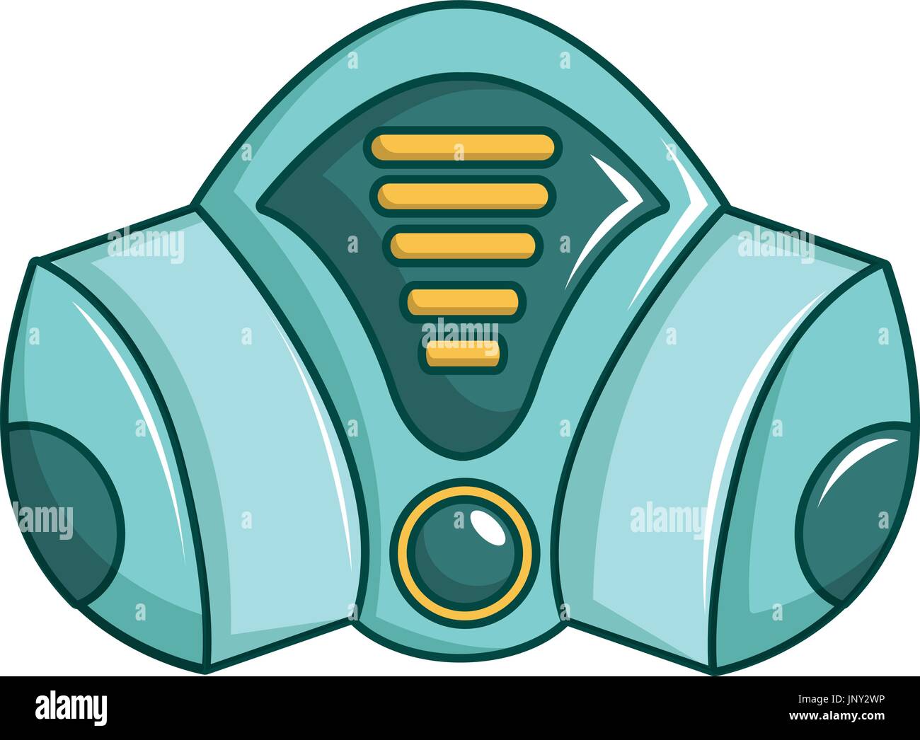 Gas mask icon, cartoon style Stock Vector Image & Art - Alamy