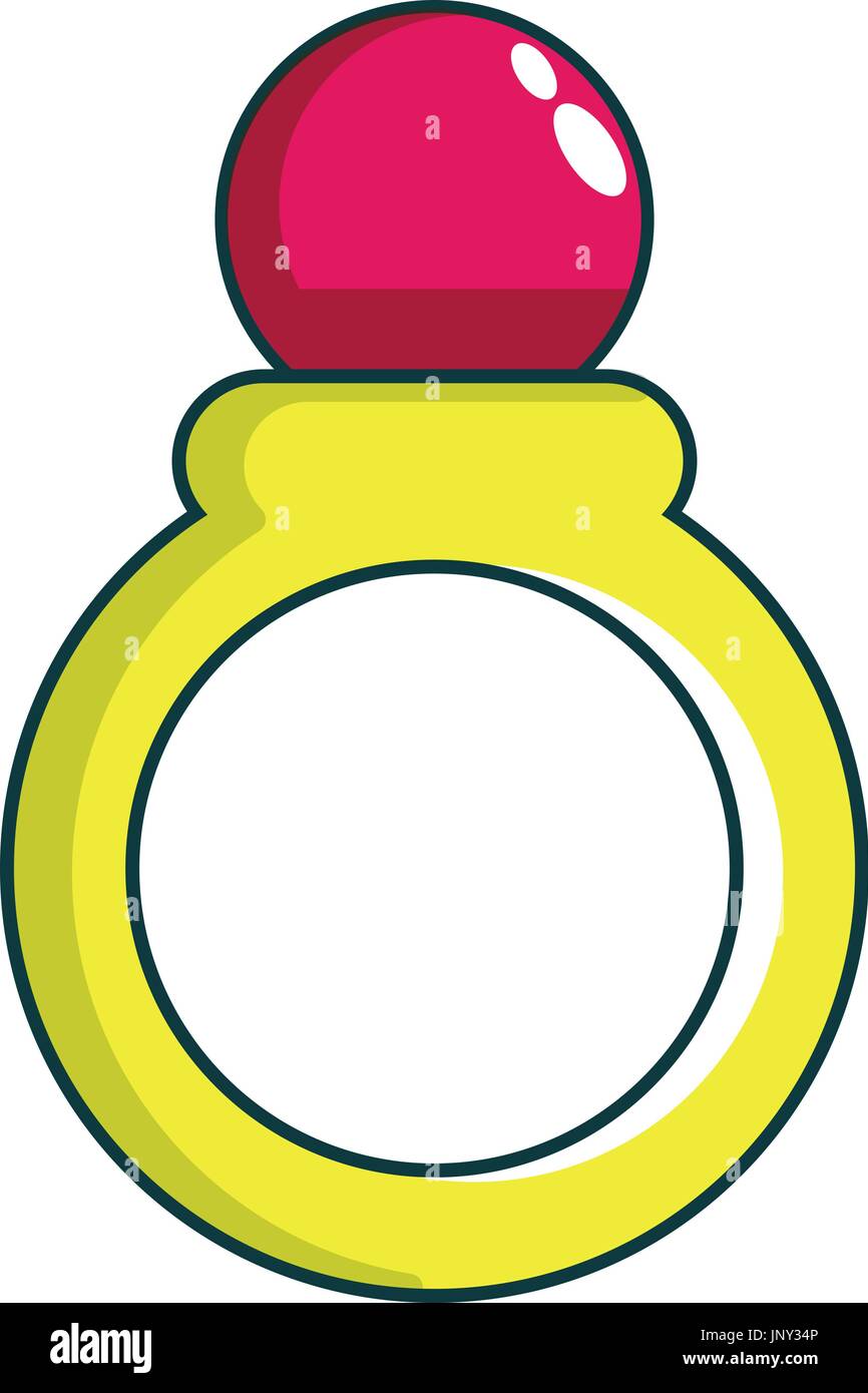 Princess ring icon, cartoon style Stock Vector Image & Art - Alamy