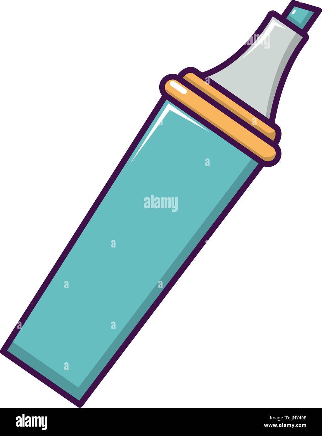 Marker icon, cartoon style Stock Vector Image & Art - Alamy