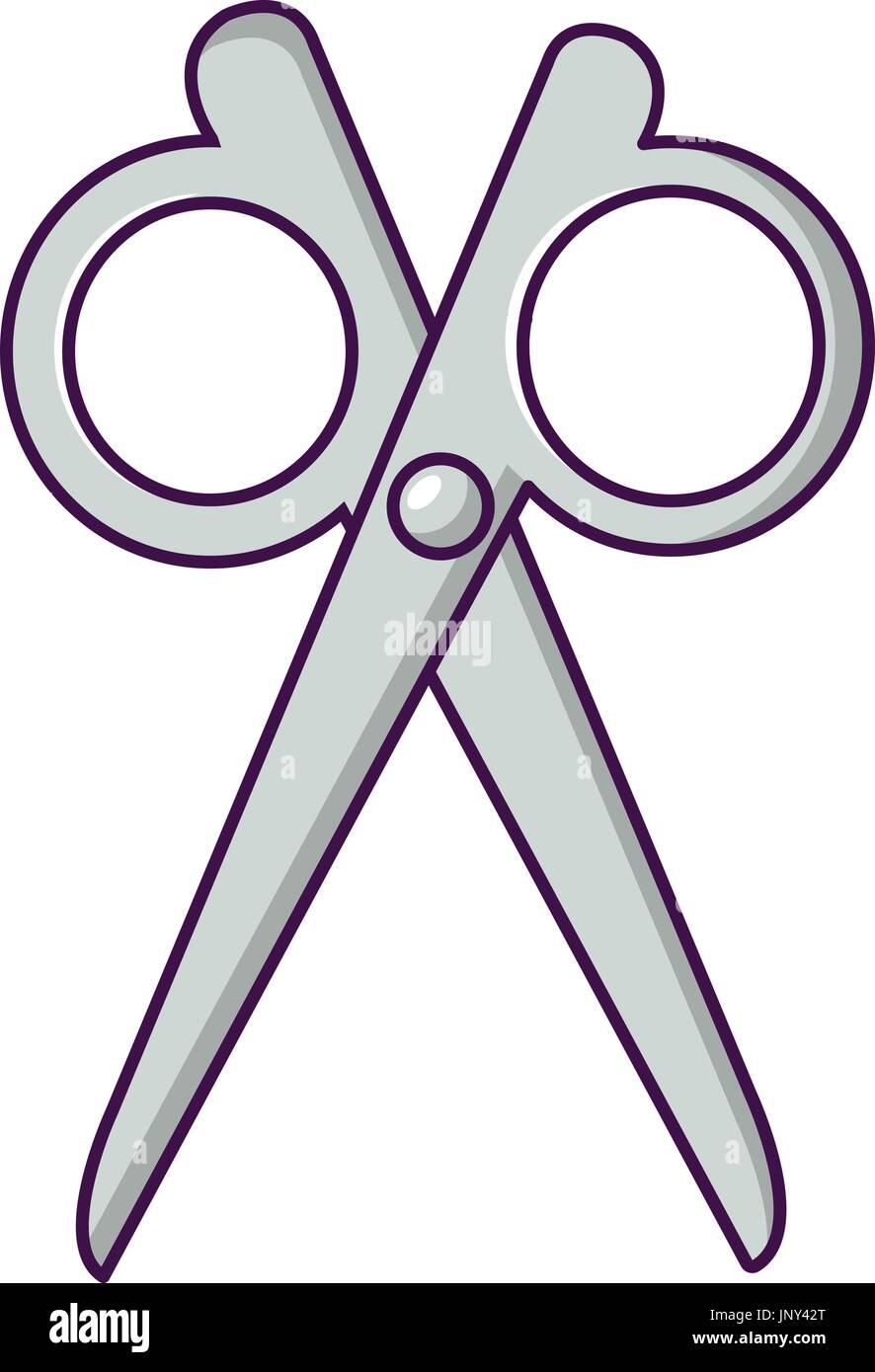 Scissors icon, cartoon style Stock Vector Image & Art - Alamy