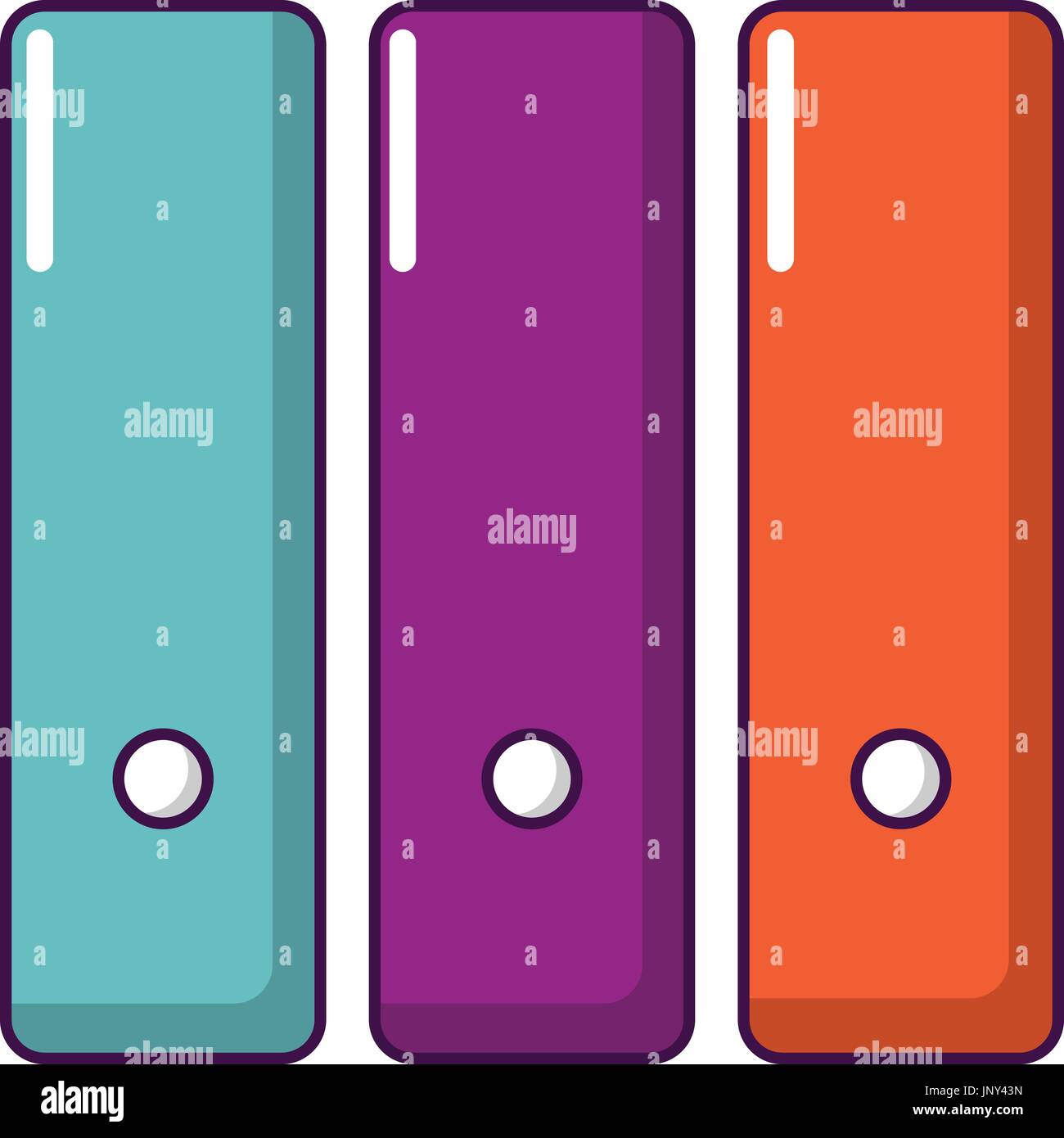 Office folder icon, cartoon style Stock Vector Image & Art - Alamy