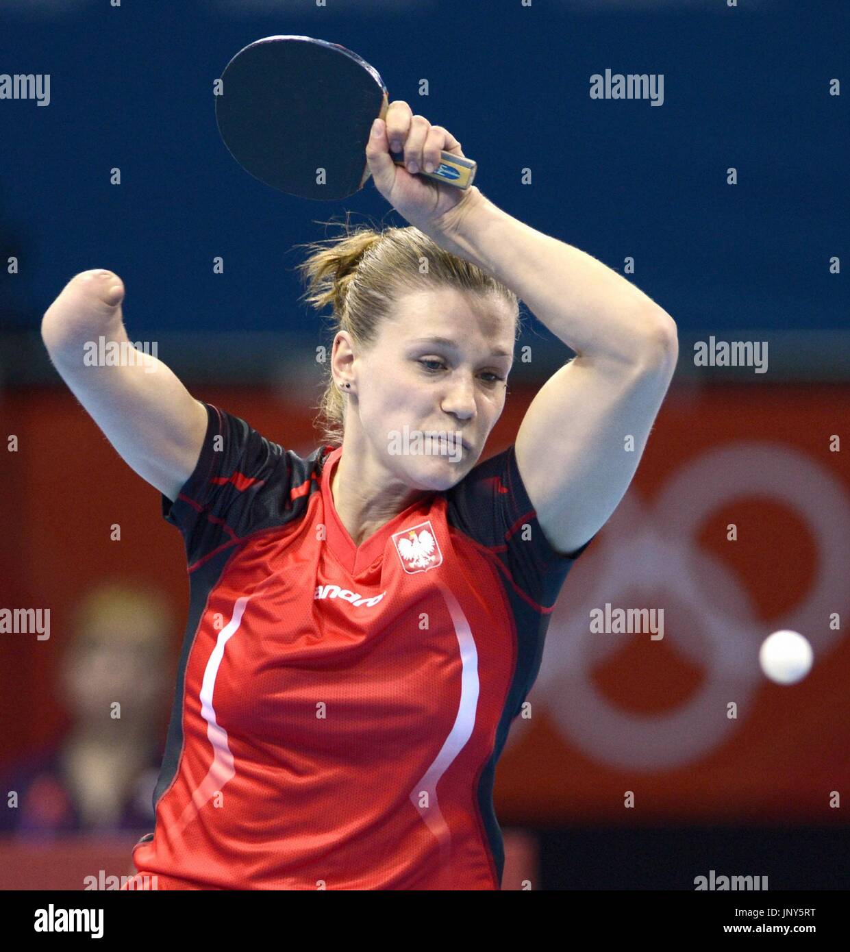 LONDON, Britain - Poland's Natalia Partyka, born without a right hand ...