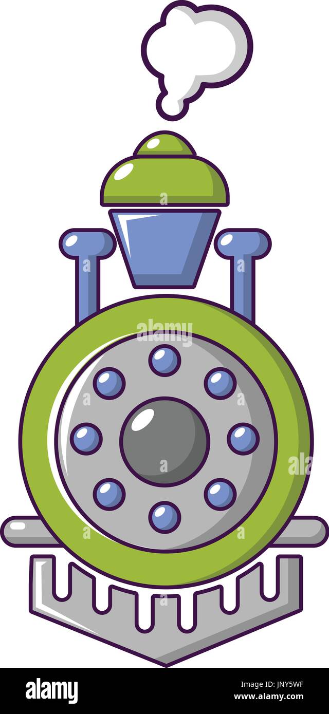 Locomotive icon, cartoon style Stock Vector Image & Art - Alamy