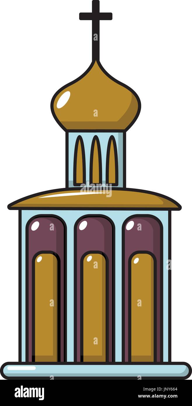 Church building icon, cartoon style Stock Vector Image & Art - Alamy