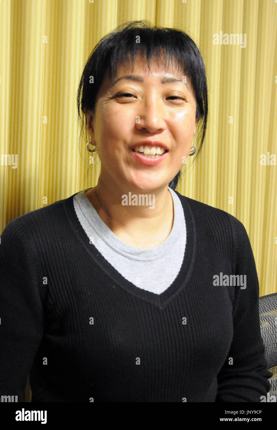 OSAKA, Japan - Mami Rudasingwa is interviewed in Kyoto on Dec. 14, 2011 ...