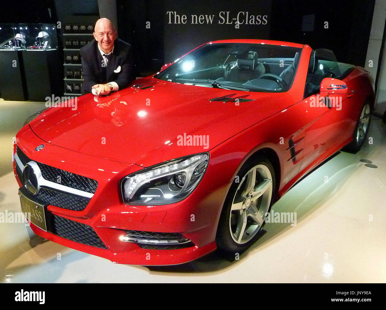 TOKYO, Japan - Nicholas Speeks, president of Mercedes-Benz Japan Co ...