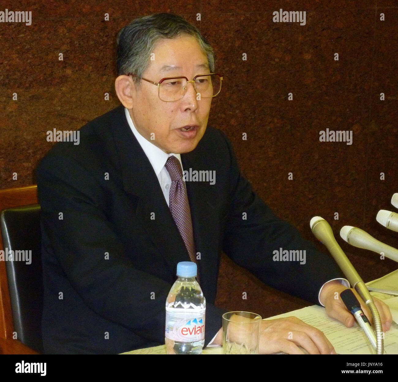 TOKYO, Japan - Hiroshi Okuda, the new president of the Japan Bank for ...