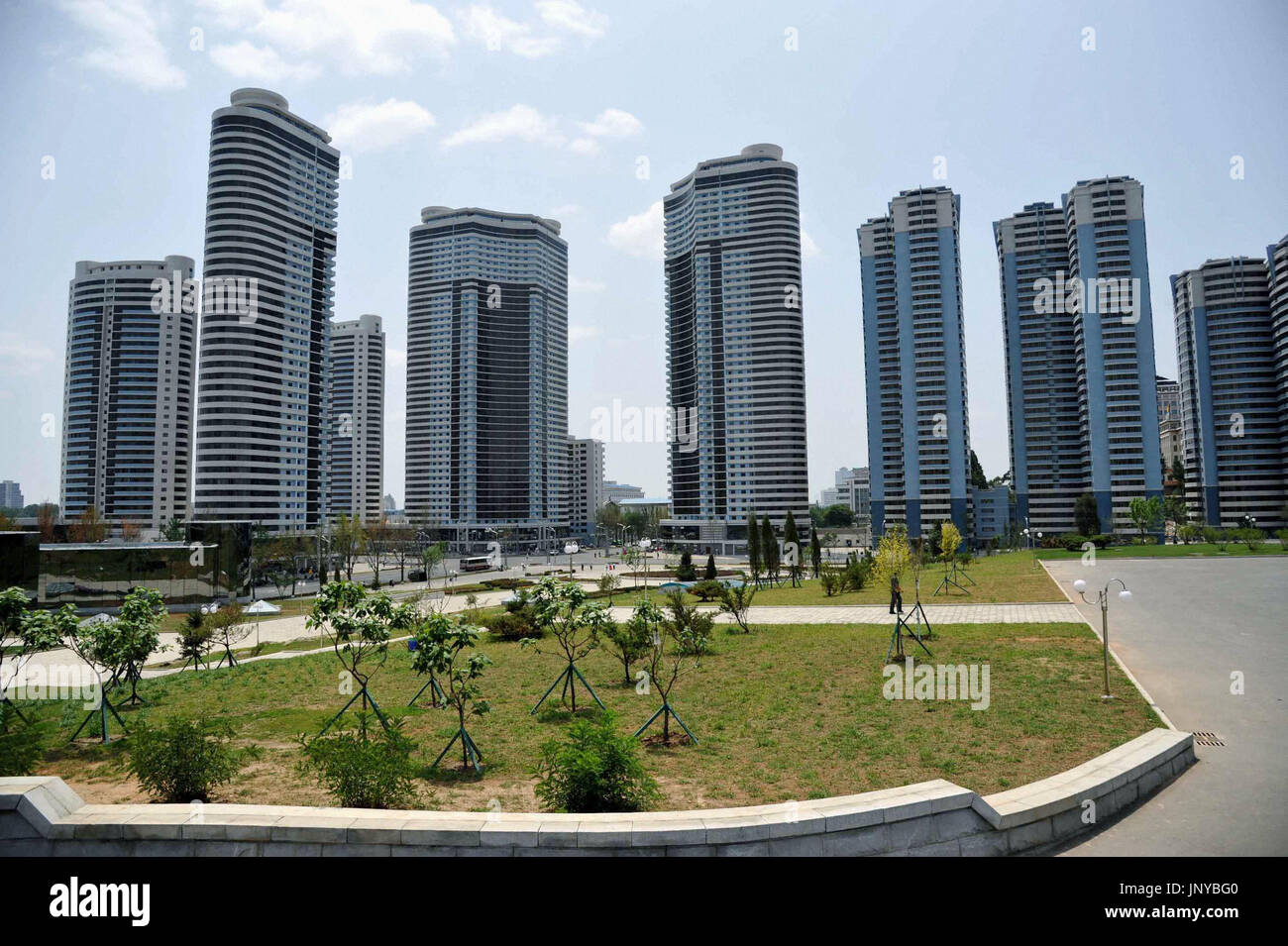 PYONGYANG, North Korea - Photo on June 20, 2012, shows the Mansudae ...