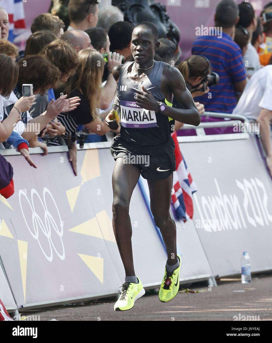 LONDON, Britain - Independent Olympic Athlete Guor Marial from South ...