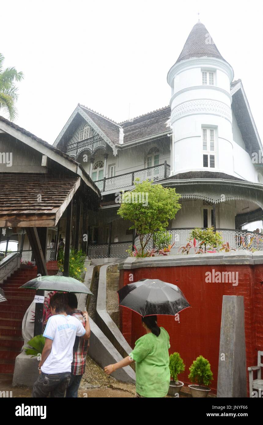 YANGON, Myanmar - Photo shows the Bogyoke Aung San Museum in Yangon in ...
