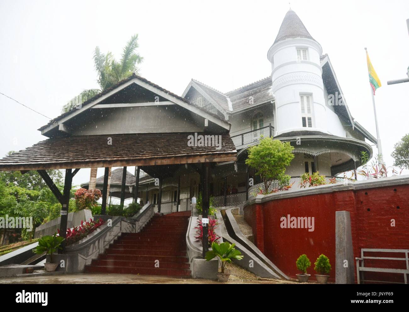 YANGON, Myanmar - Photo shows the Bogyoke Aung San Museum in Yangon in ...