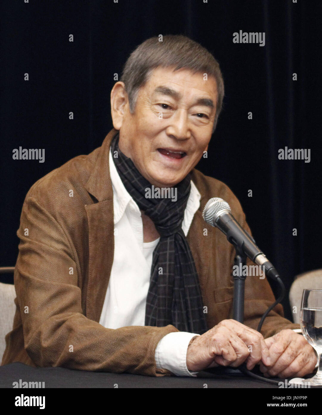 MONTREAL, Canada - Veteran Japanese actor Ken Takakura answers ...