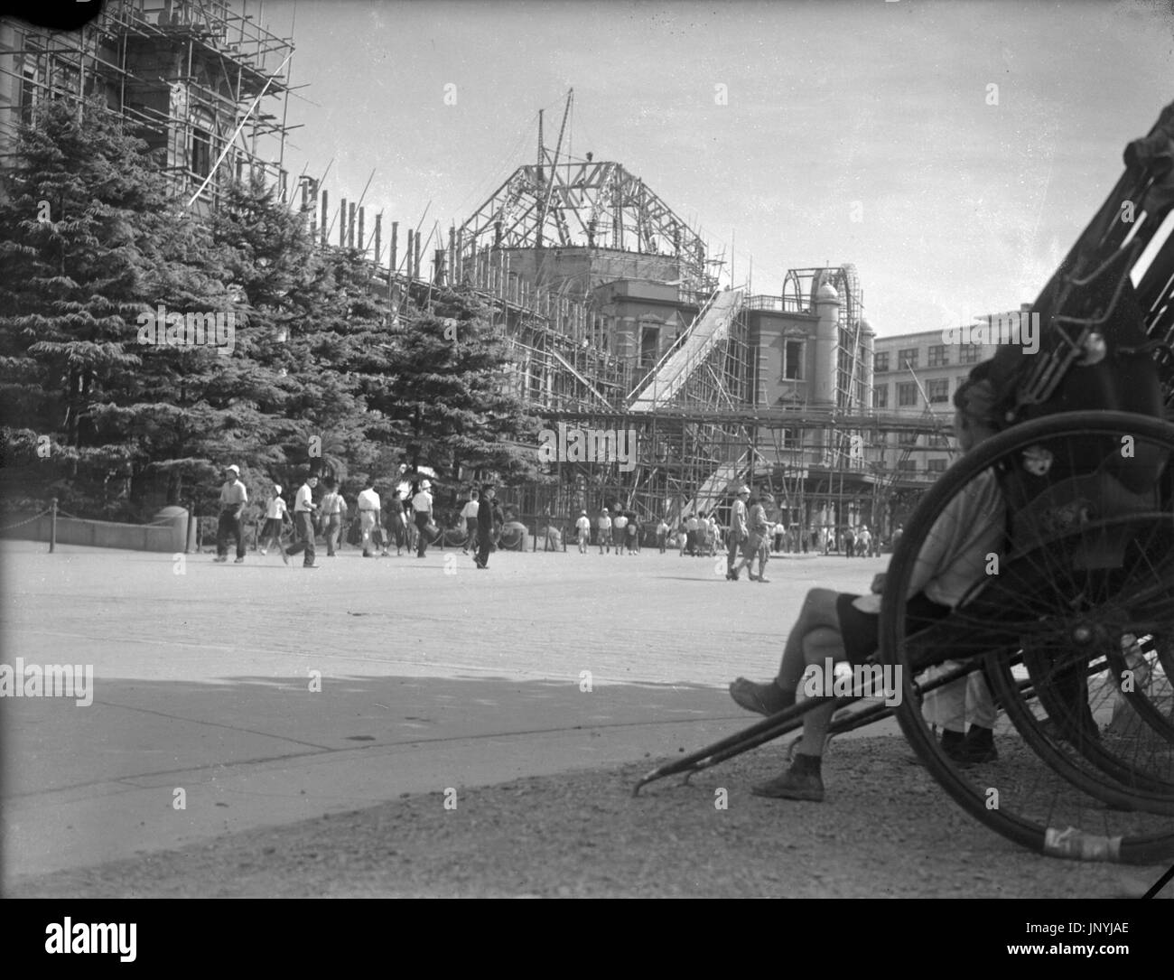 TOKYO, Japan - File photo taken in 1946 shows the Tokyo Station ...