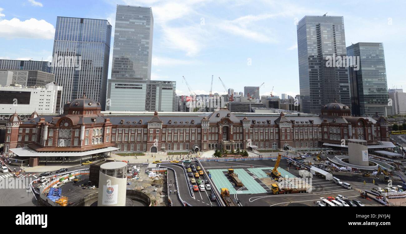 TOKYO, Japan - Photo taken Sept. 24, 2012, shows the red-brick Tokyo ...