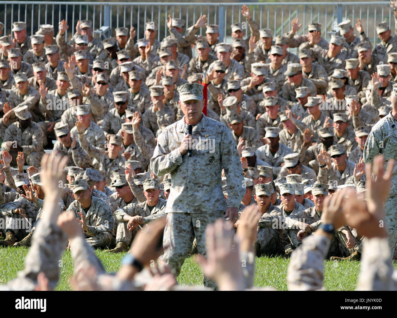 NAHA, Japan - Lt. Gen. Kenneth J. Glueck Jr., commanding general of III ...