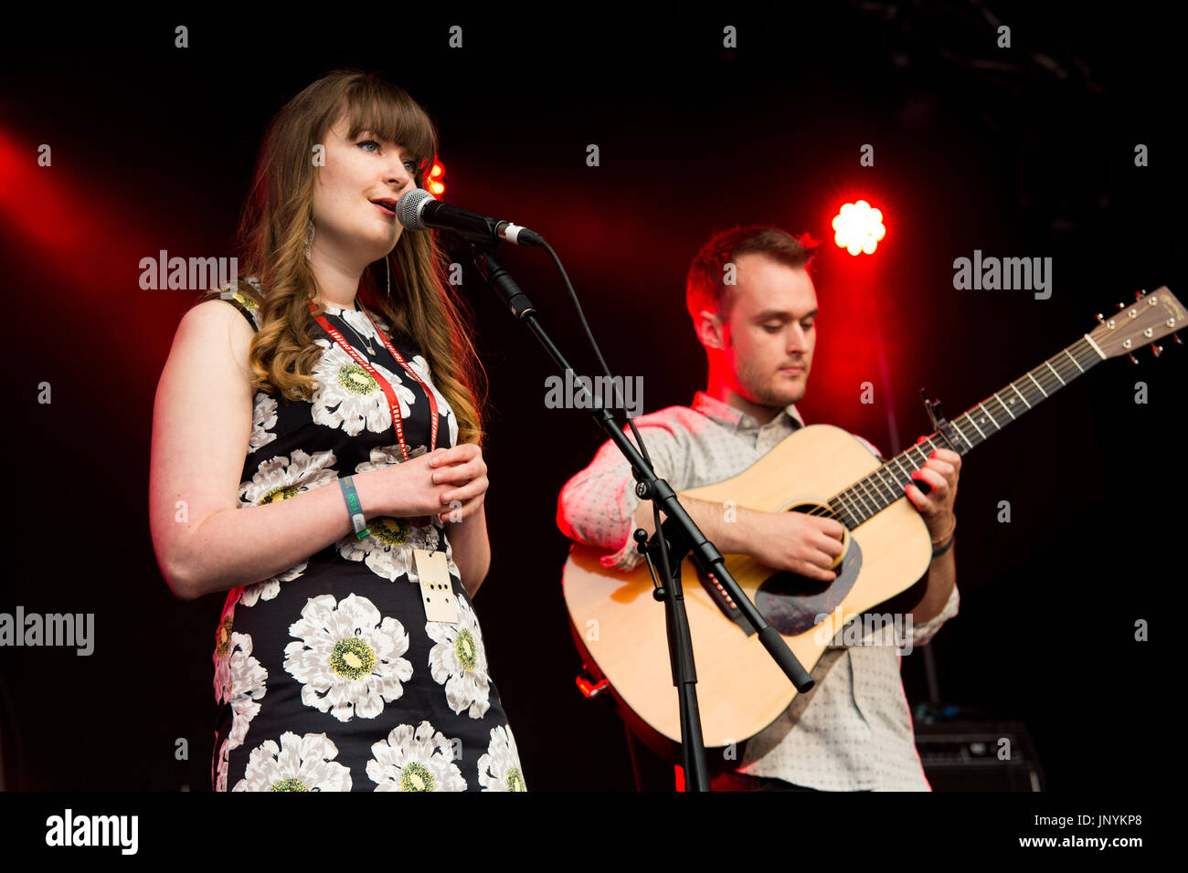 Cambridge, UK. 30th July, 2017 2017 BBC Radio 2 Young Folk Award ...