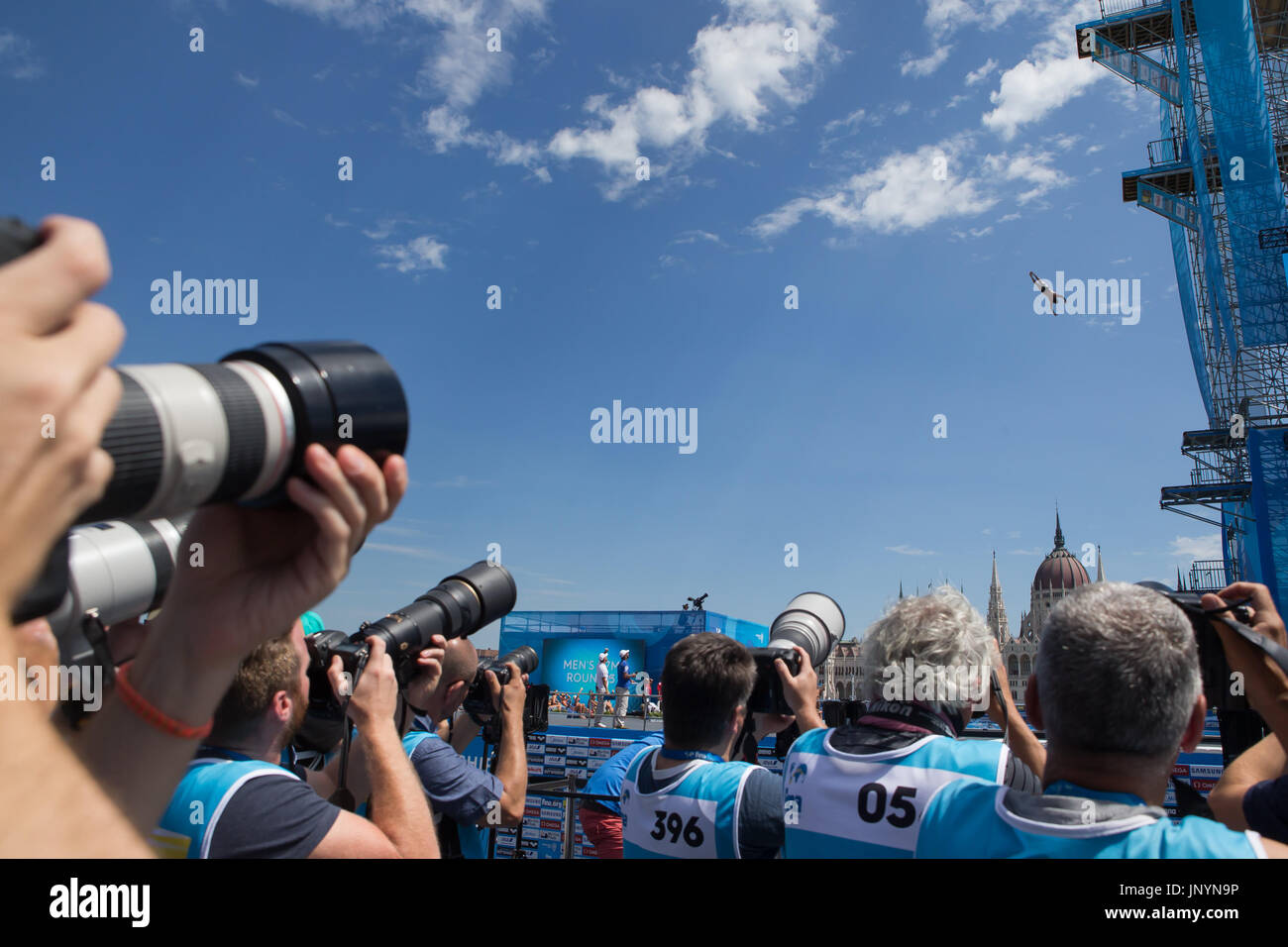Budapest. 30th July, 2017. Steve Lo Bue of the United States competes ...