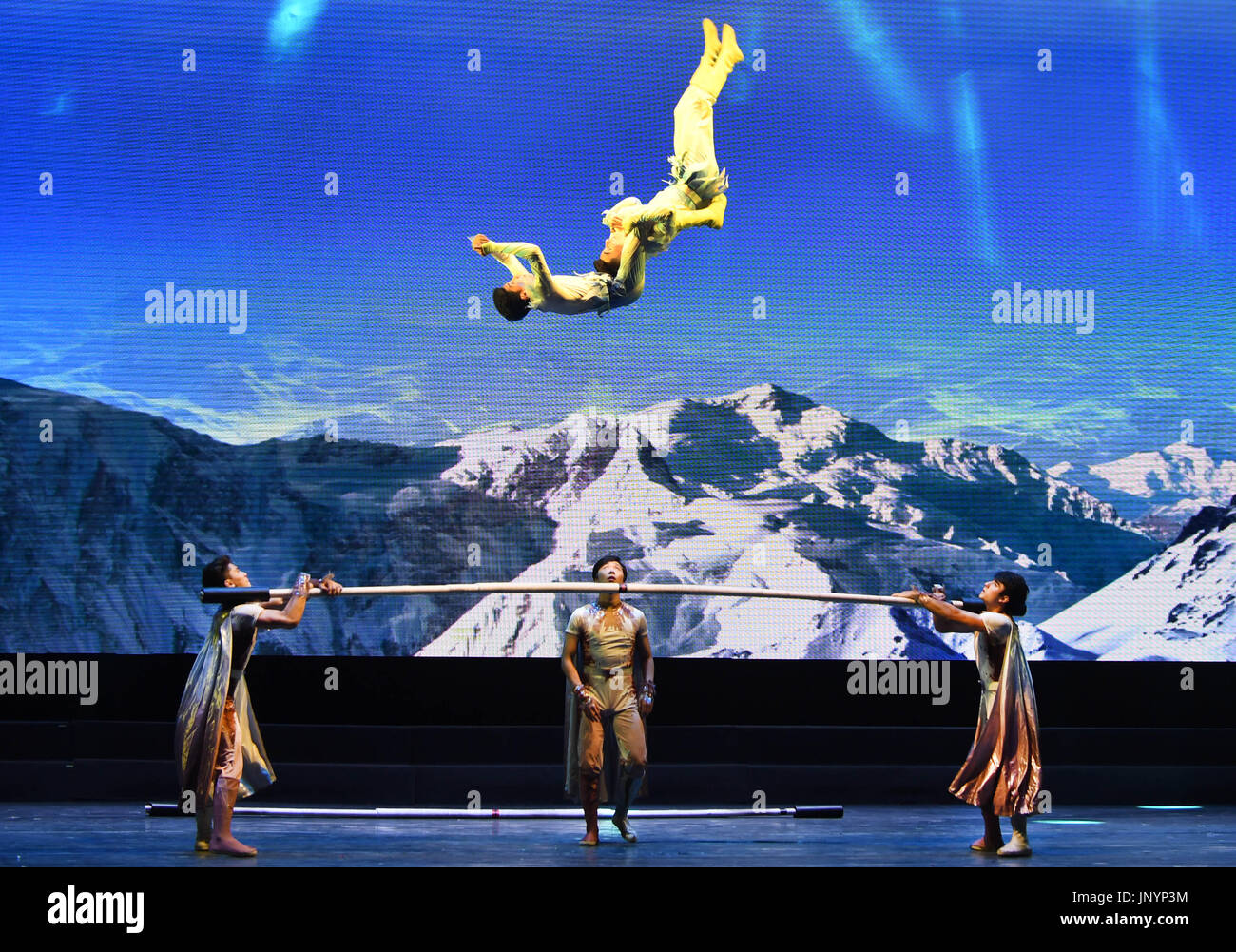 Acrobatic show shanghai hi-res stock photography and images - Alamy