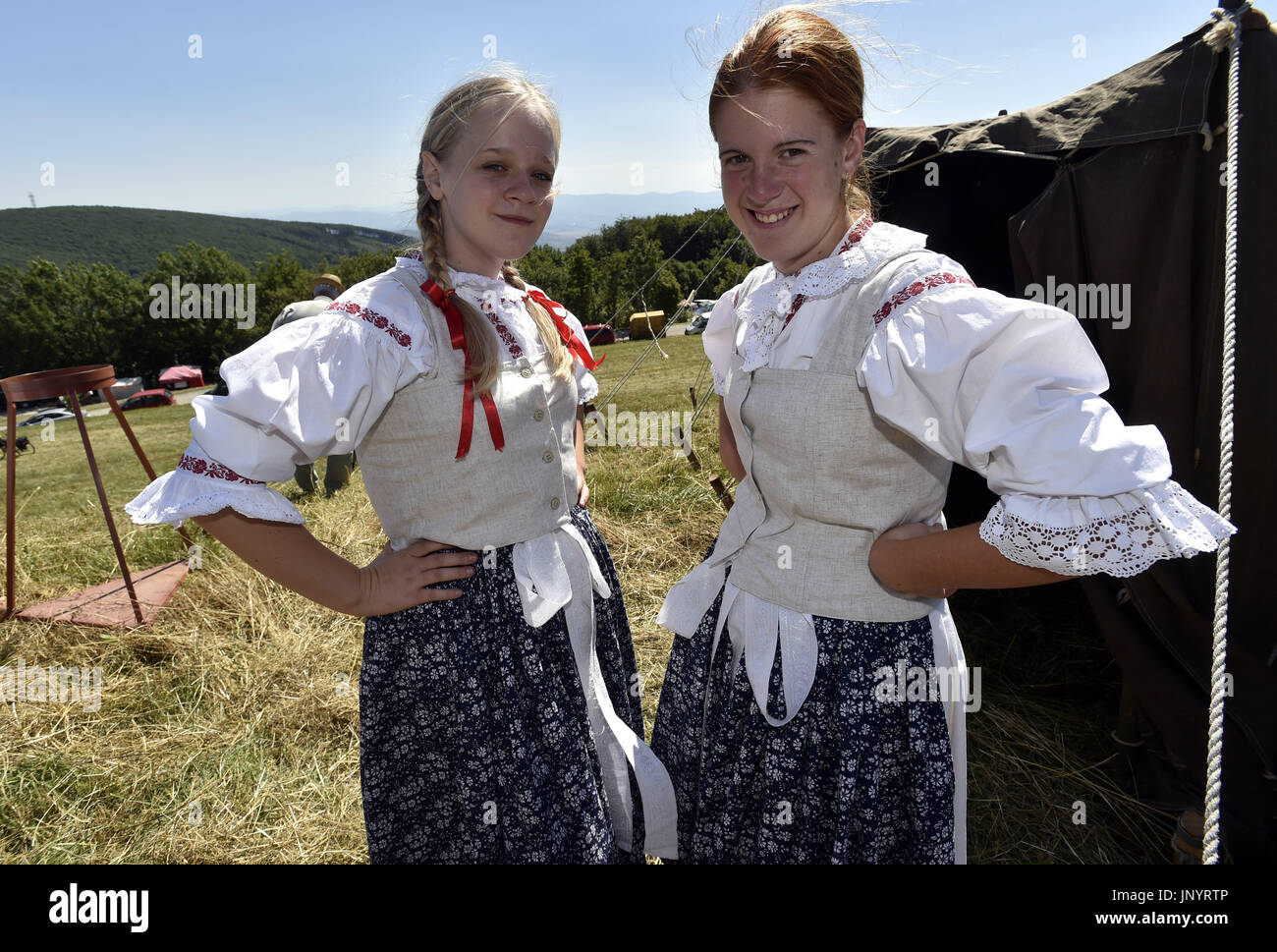 Strani, Czech Republic. 30th July, 2017. Several thousand of Czechs and ...