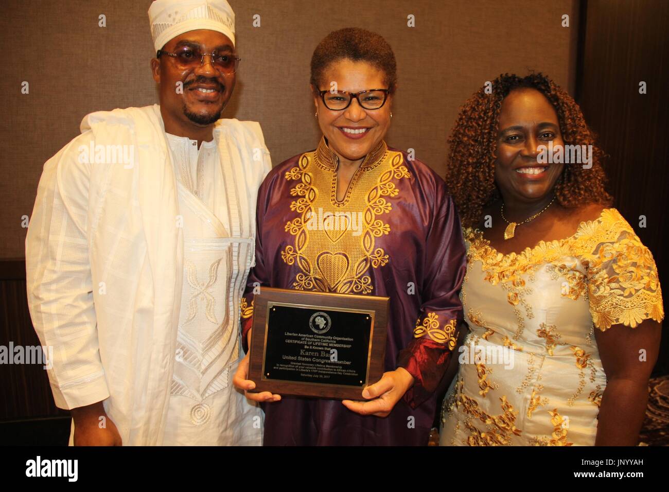 Hollywood, California, USA. 29th July, 2017. I15916CHW.CongressWoman ...