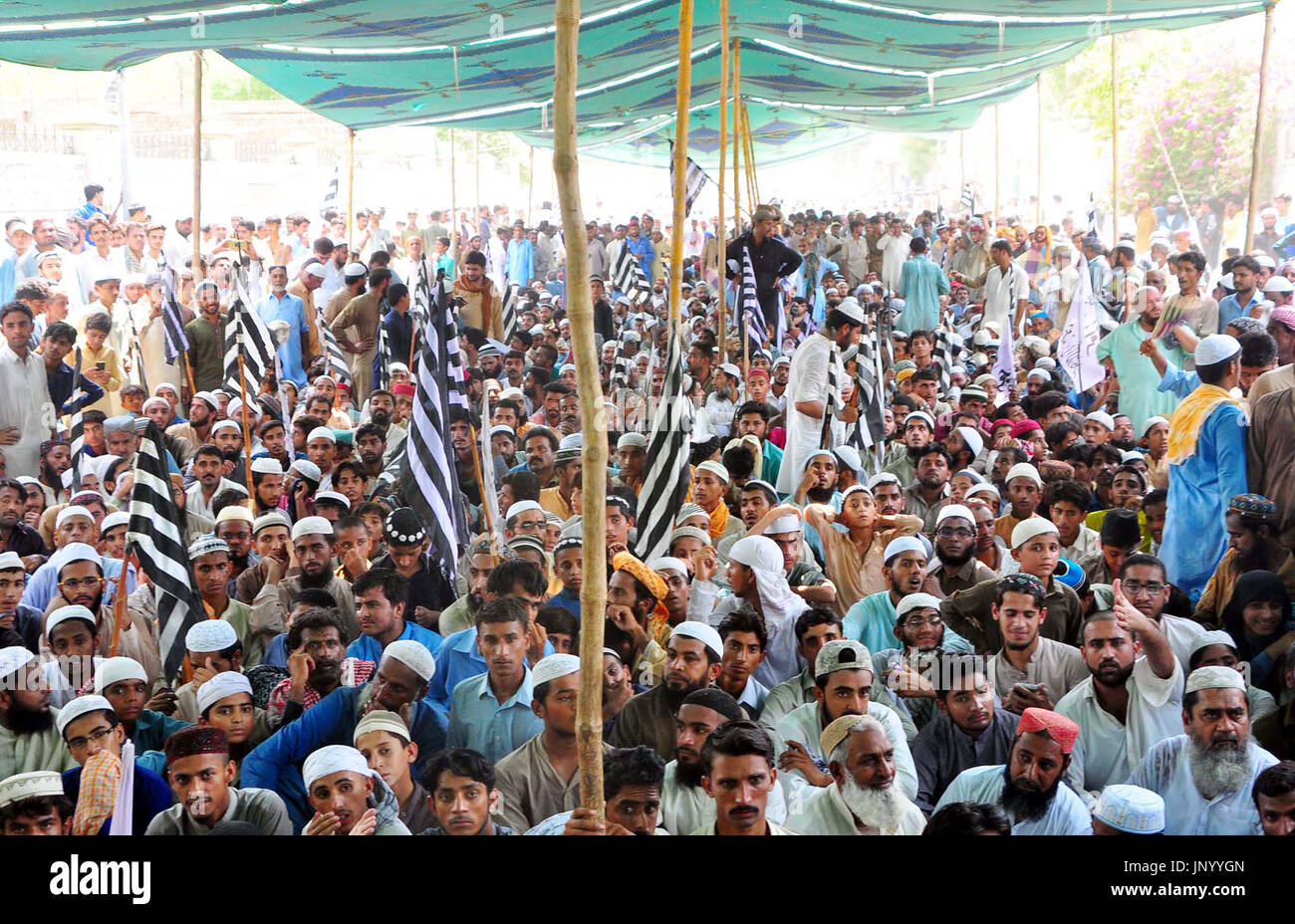 Activists Of Jamiat Ulema E Islam Jui F Are Holding Protest Rally
