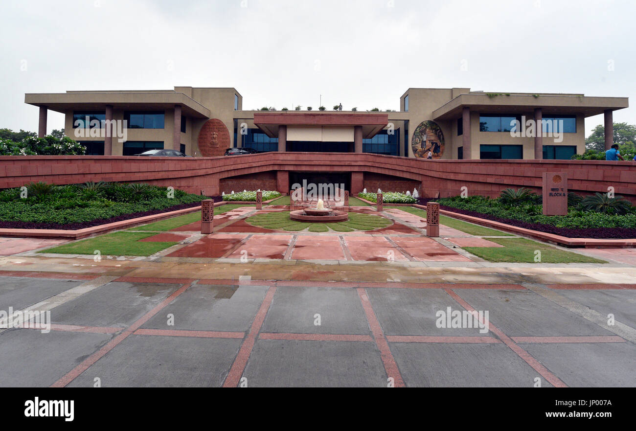 New Delhi, India. 31st Jul, 2017. The Parliament House Annexe Extension ...