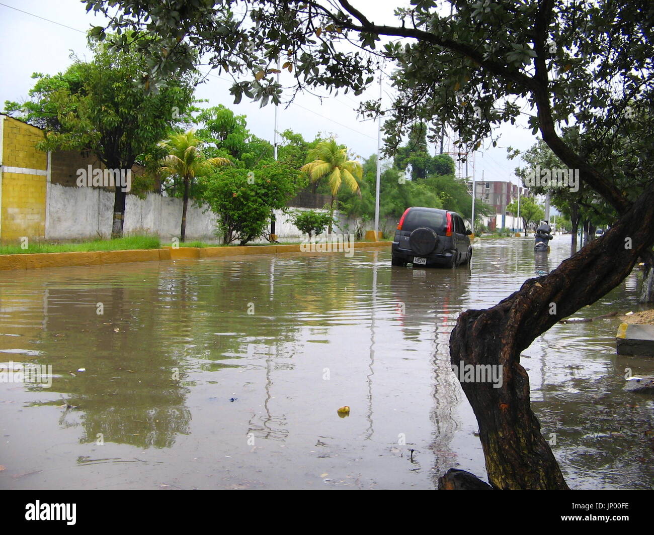 Cumana, Venezuela. 31st Jul, 2017. The weather: heavy rain causes ...