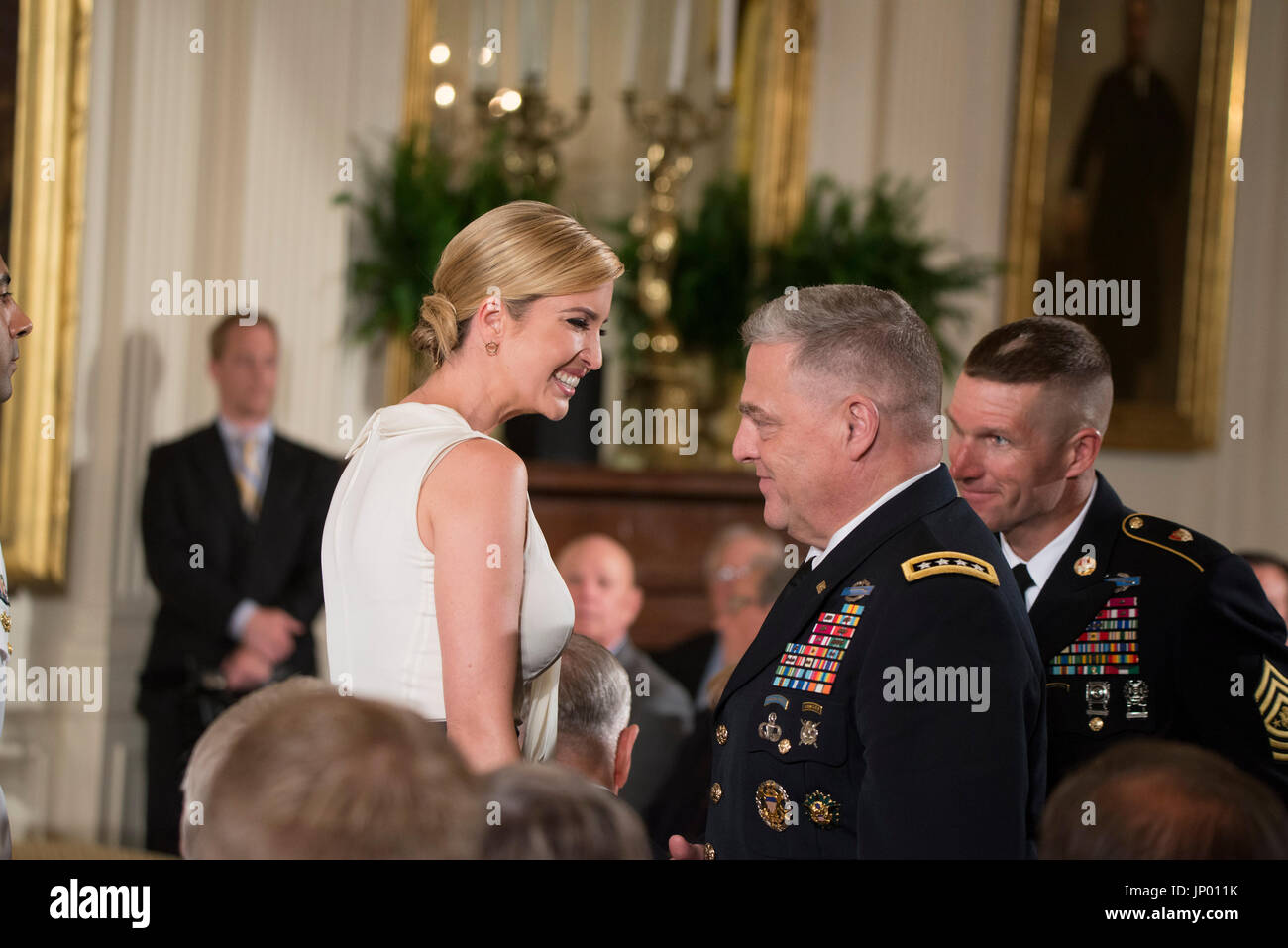 Washington DC, July 31, 2017, USA: Ivanka Trump, Trump's daughter and a ...