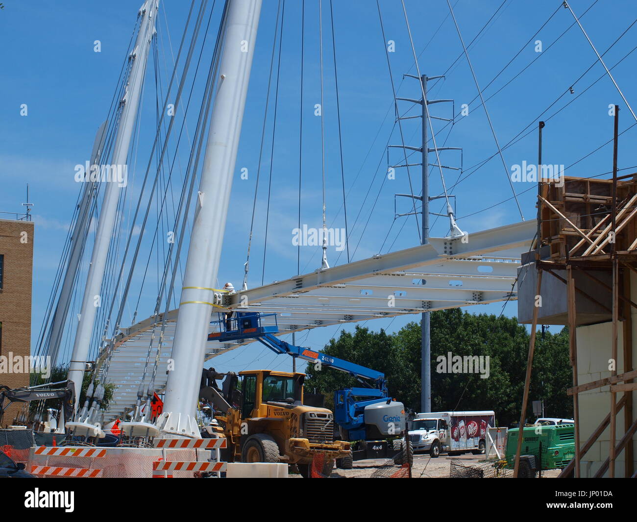 Dallas, USA. 31st July, 2017. The $11 Million Katy Trail Pedestrian ...