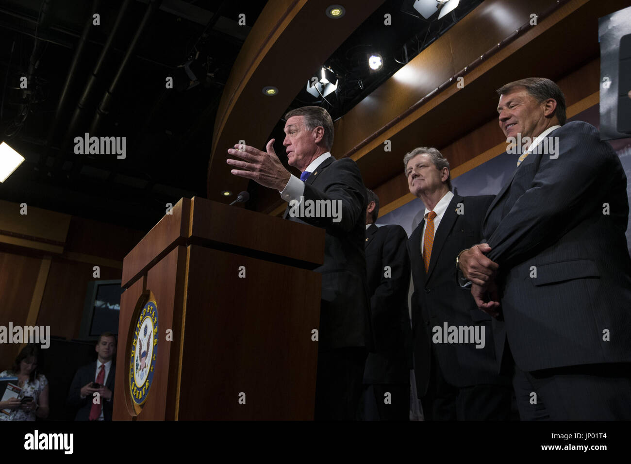 Washington, District of Columbia, USA. 11th July, 2017. Senator DAVID ...
