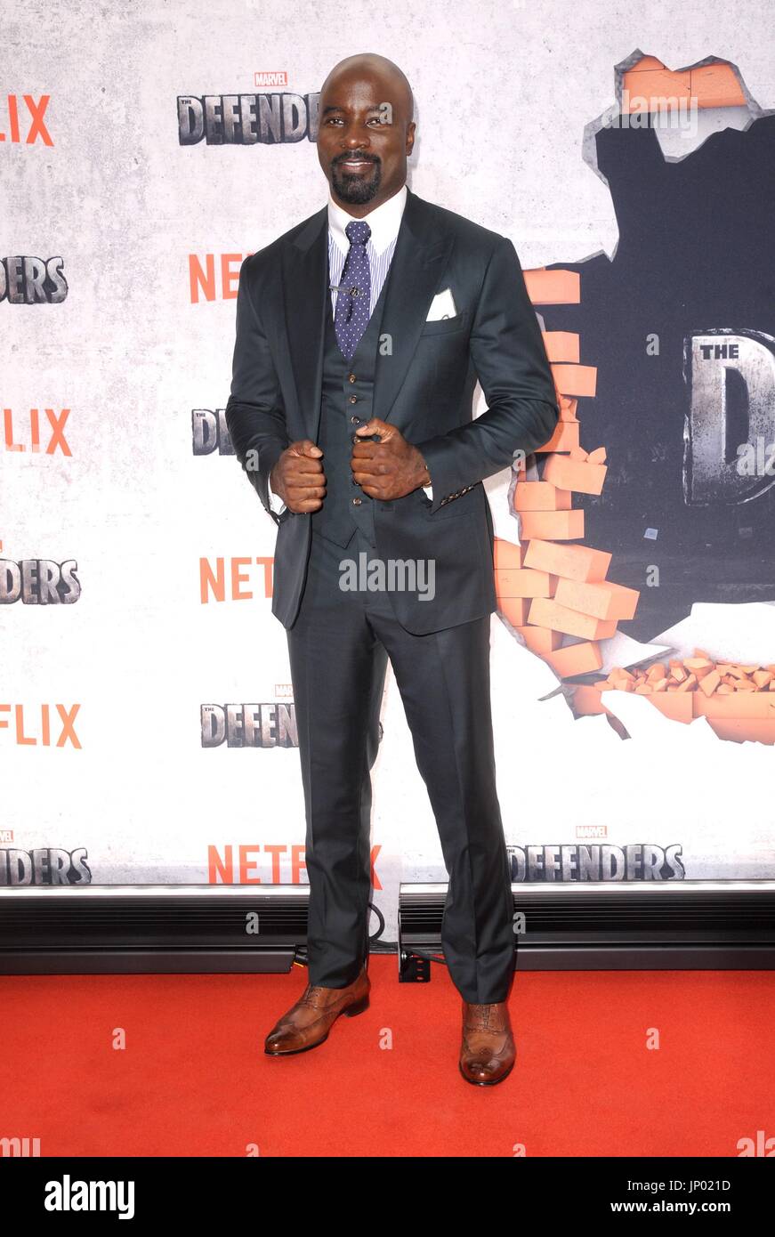 New York, NY, USA. 31st July, 2017. Mike Colter at arrivals for Netflix ...