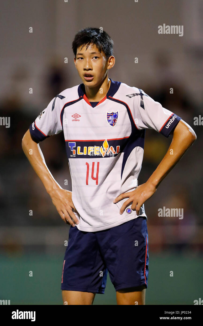 Tokyo, Japan. 31st July, 2017. Daichi Hara (FC Tokyo U-18) Football/Soccer : the 41st Japan Club ...