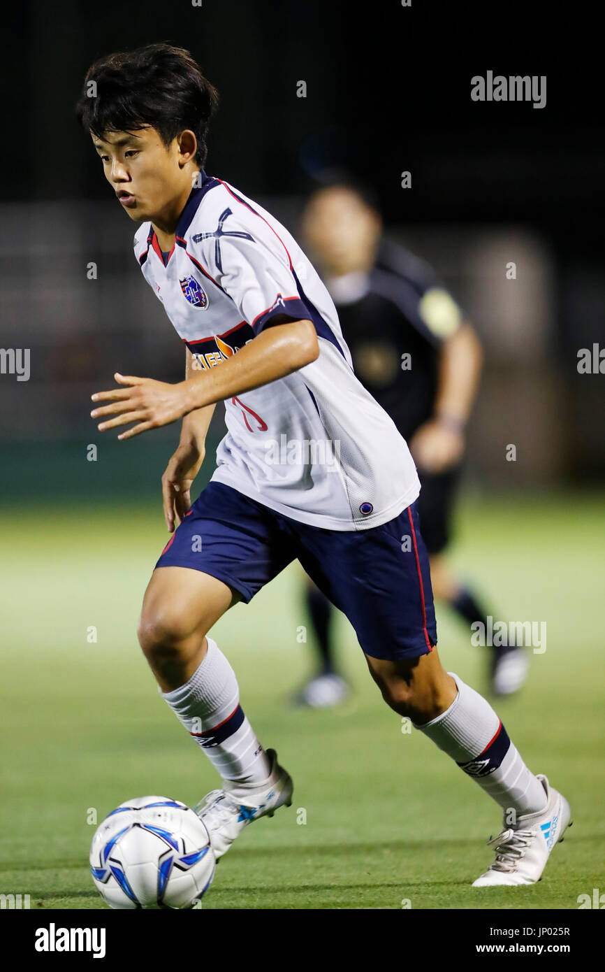 Tokyo, Japan. 31st July, 2017. Takefusa Kubo (FC Tokyo) Football/Soccer : the 41st Japan Club ...