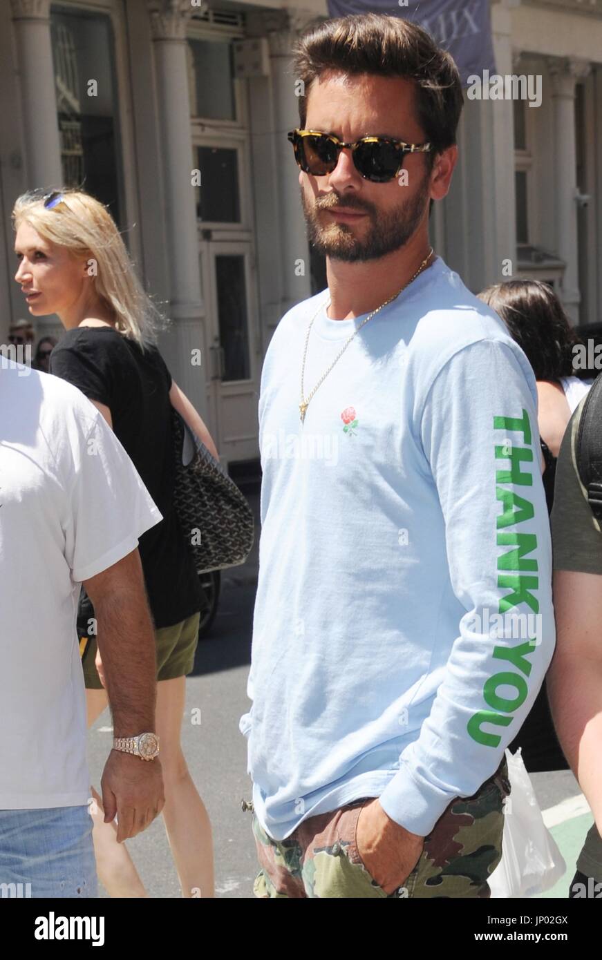 New York, NY, USA. 31st July, 2017. Scott Disick out and about for ...