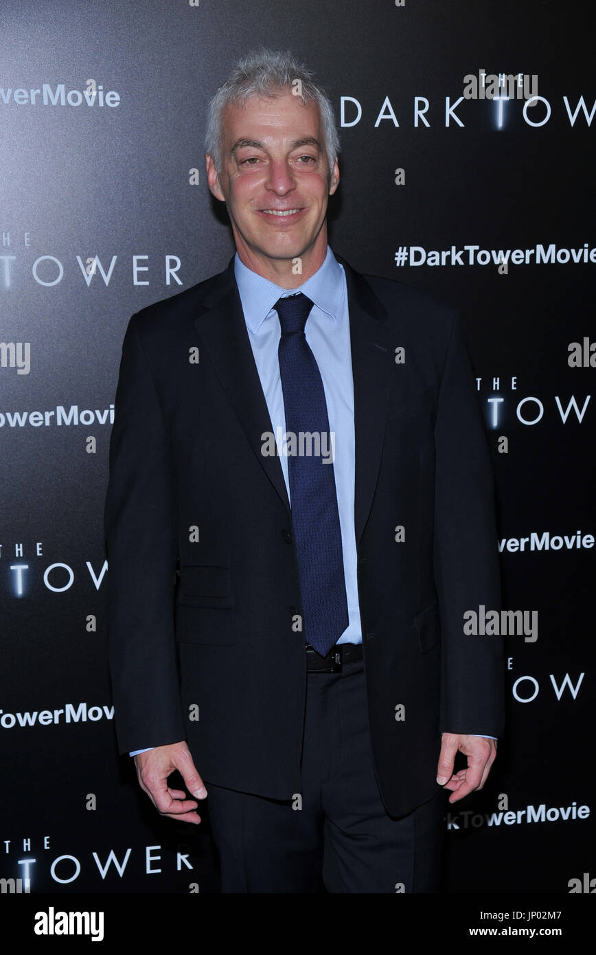 NEW YORK, NY - July 31: Jeff Pinkner attends 'The Dark Tower' New York ...