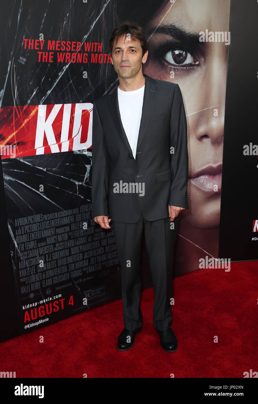 Hollywood, Ca. 31st July, 2017. Luis Prieto, At Premiere Of Aviron ...