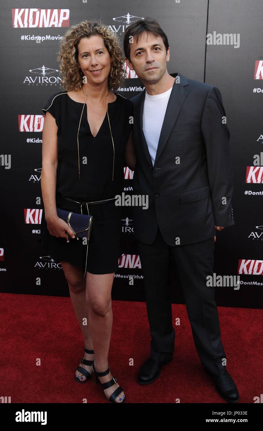 Los Angeles, CA, USA. 31st July, 2017. Sarah Webster, Luis Prieto at ...