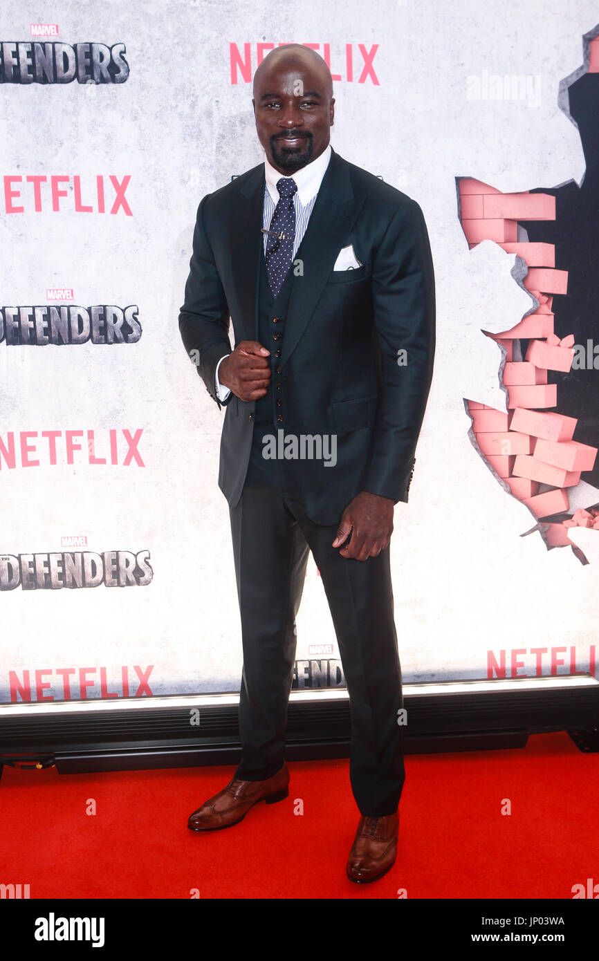 New York, NY, USA. 31st July, 2017. Mike Colter at Marvel's The ...