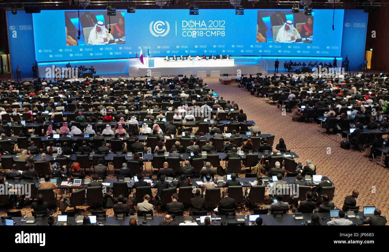 DOHA, Qatar - United Nations climate change talks, formally known as ...