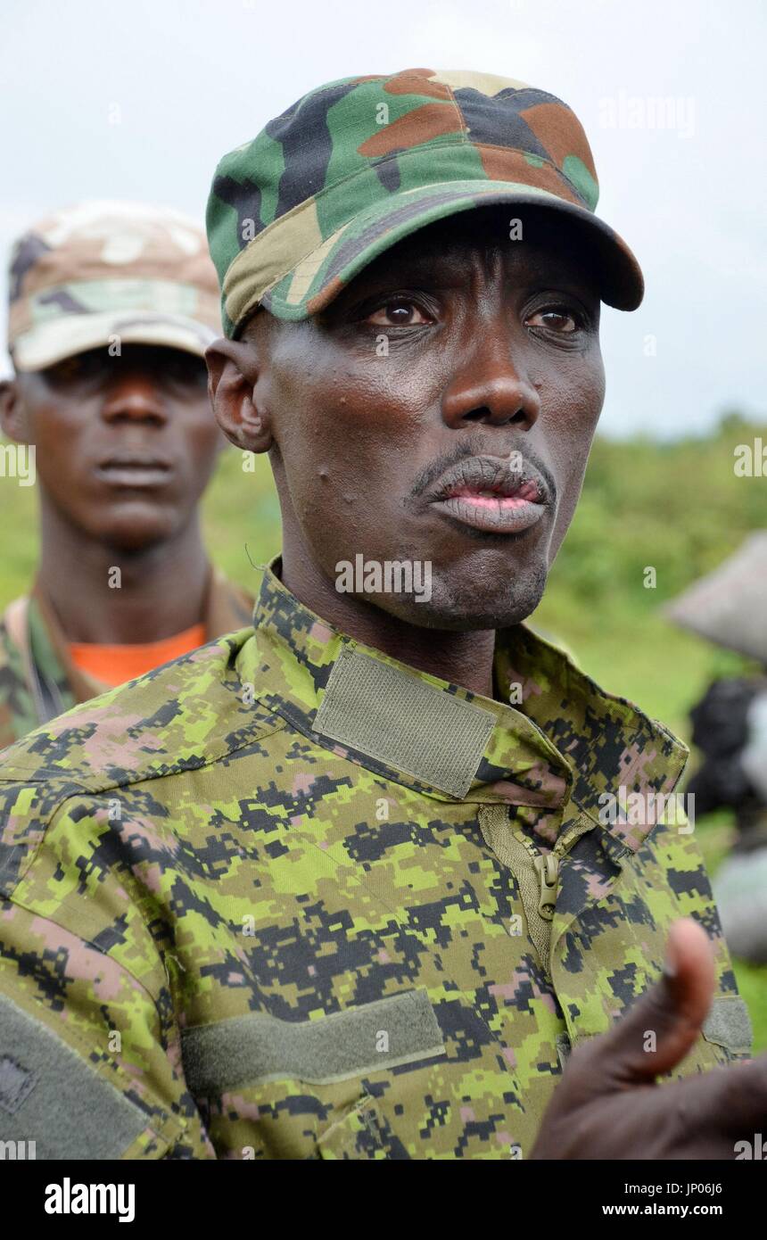 GOMA, Democratic Republic of Congo - Col. Sultani Makenga, commander of ...