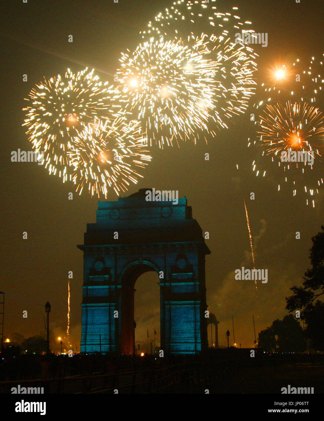 NEW DELHI, India - Photo taken Dec. 7, 2012, shows fireworks over India ...