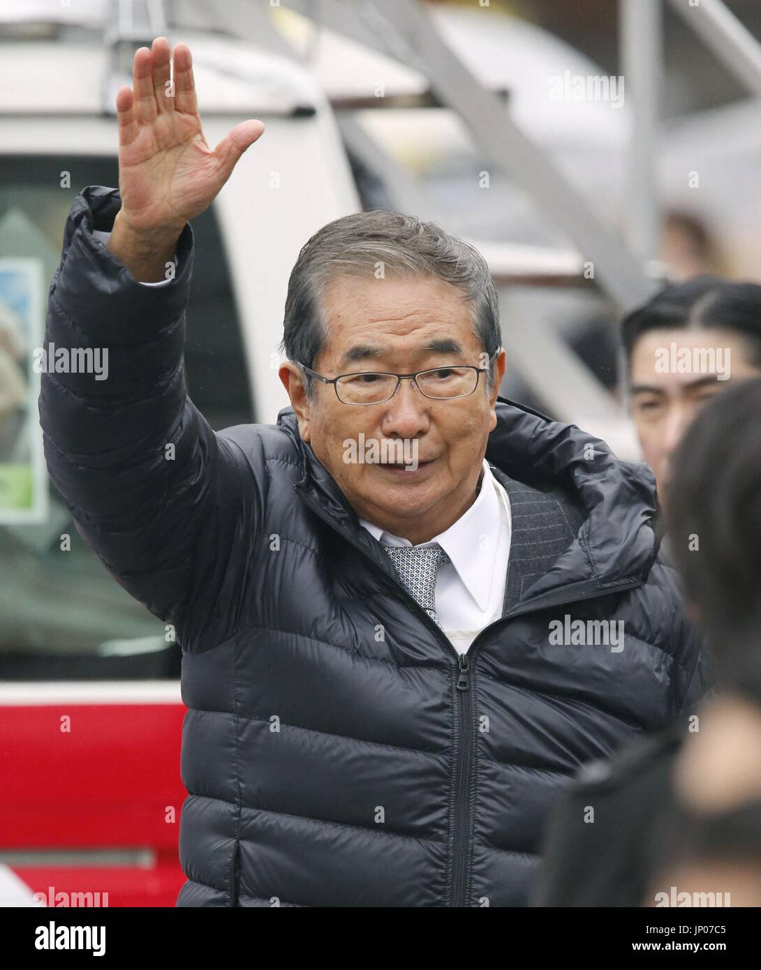 TOKYO, Japan - Former Tokyo Gov. Shintaro Ishihara, head of the Japan ...