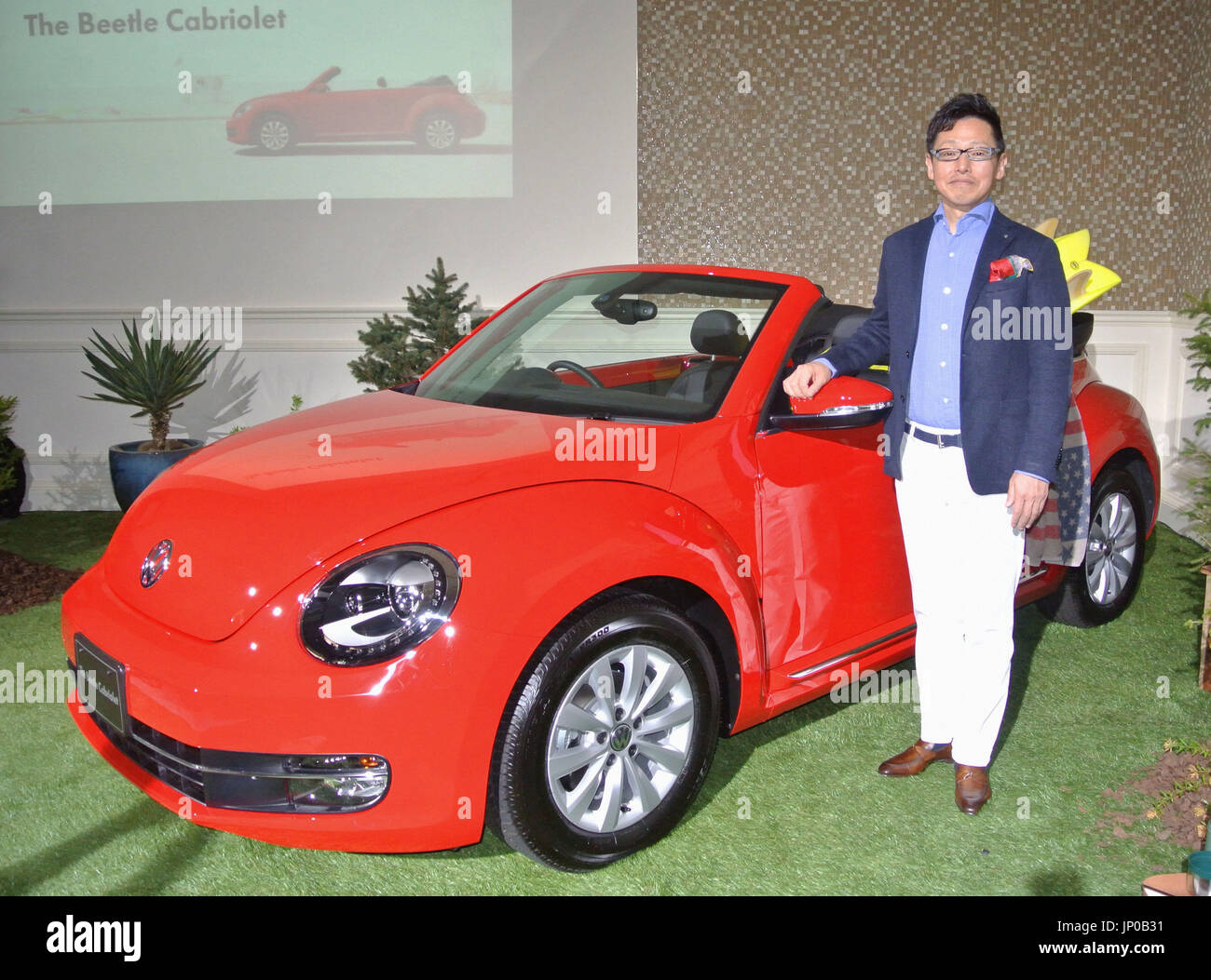 TOKYO, Japan - Volkswagen Group Japan K.K. President Shigeru Shoji ...