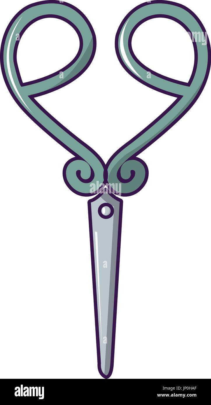 Scissors icon, cartoon style Stock Vector Image & Art - Alamy