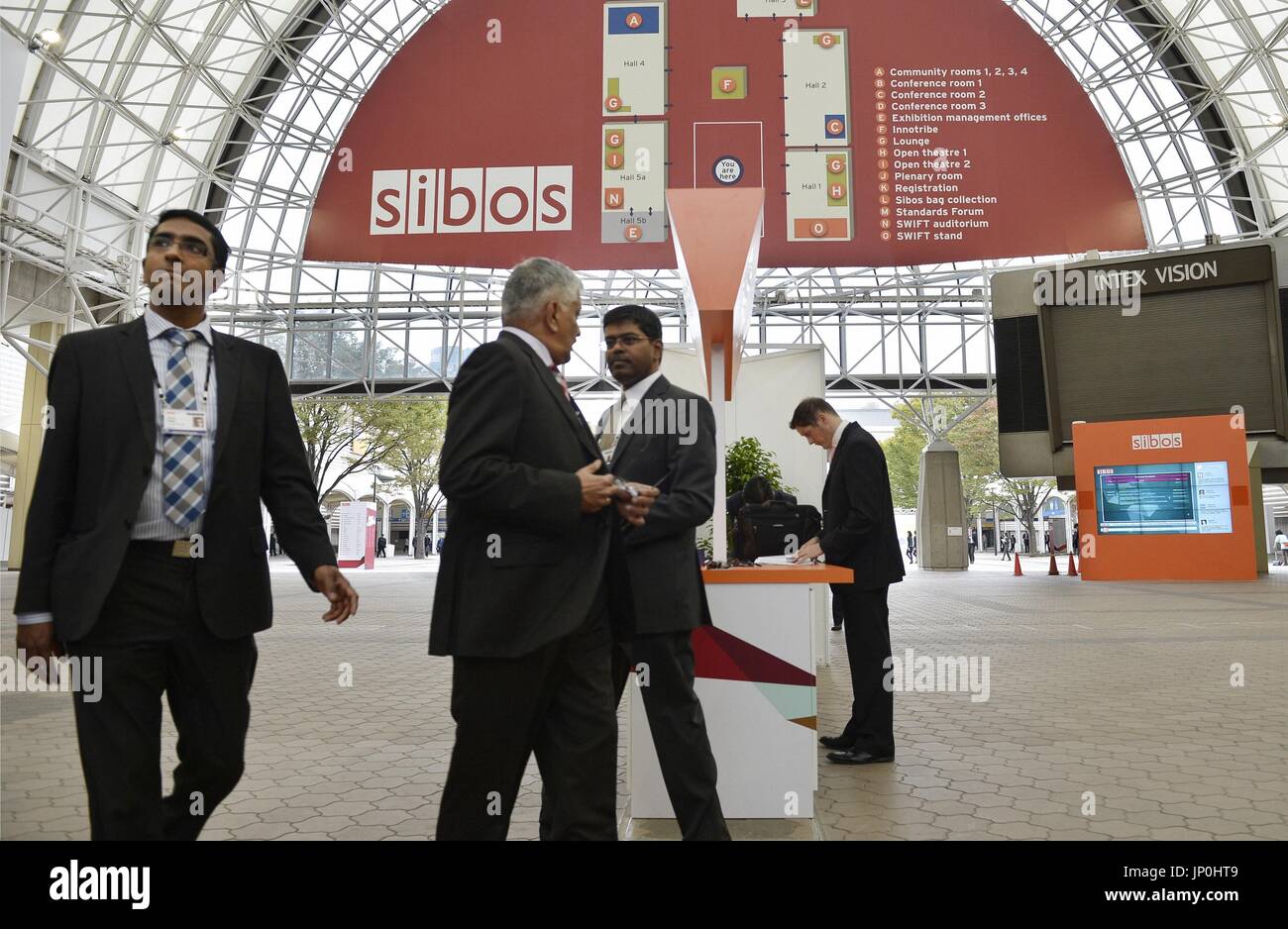 OSAKA, Japan - The four-day Sibos conference of the world's banking and ...