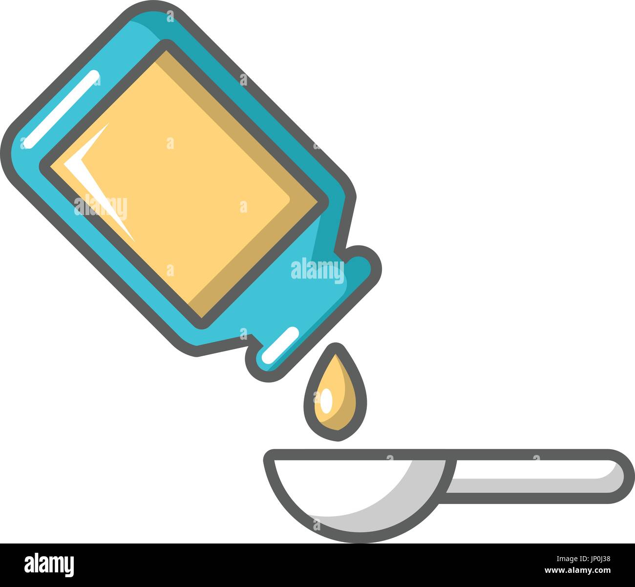 Medicine drops icon, cartoon style Stock Vector Image & Art - Alamy