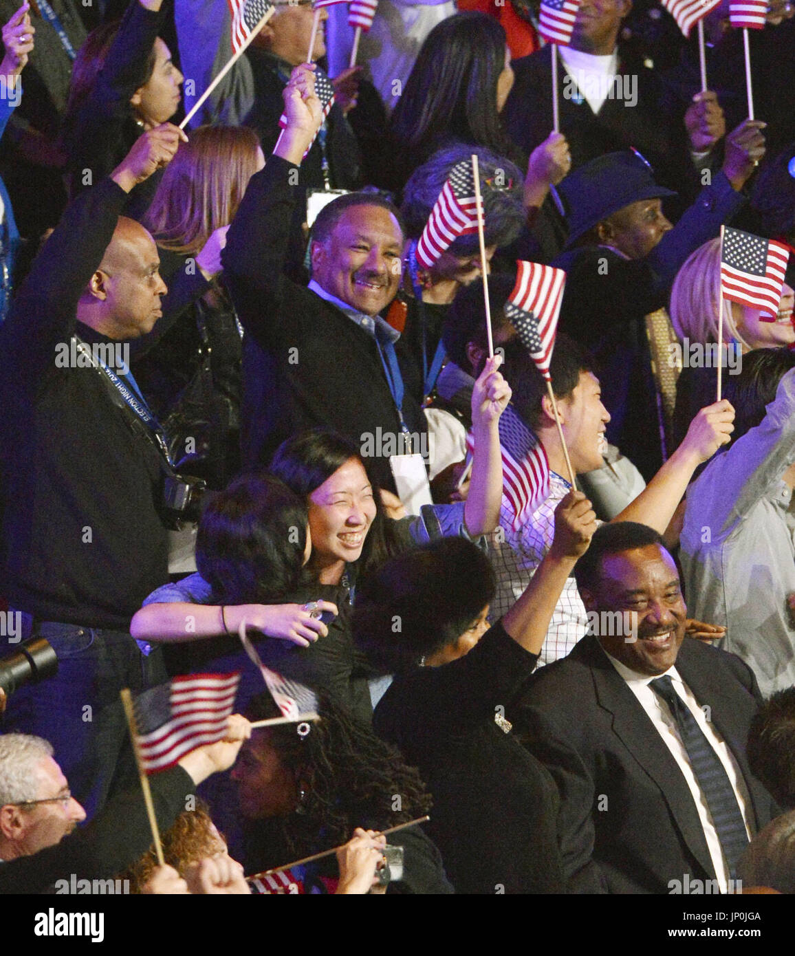 CHICAGO, United States - Supporters of U.S. President Barack Obama ...