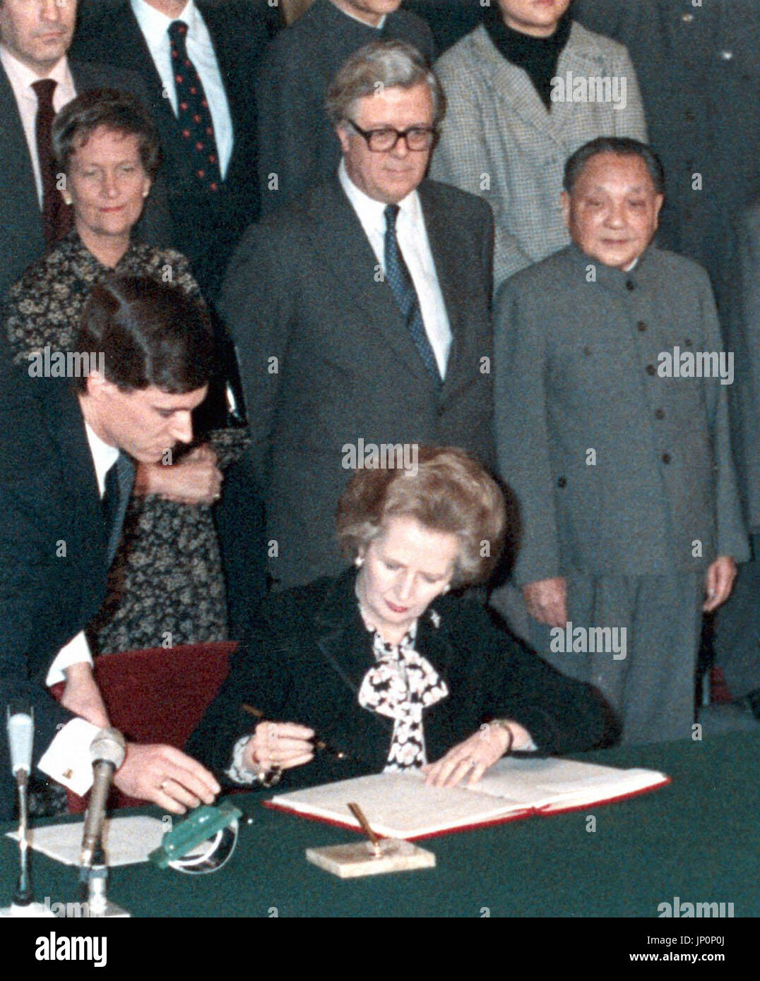 TOKYO, Japan - File photo taken in December 1984 shows British Prime ...